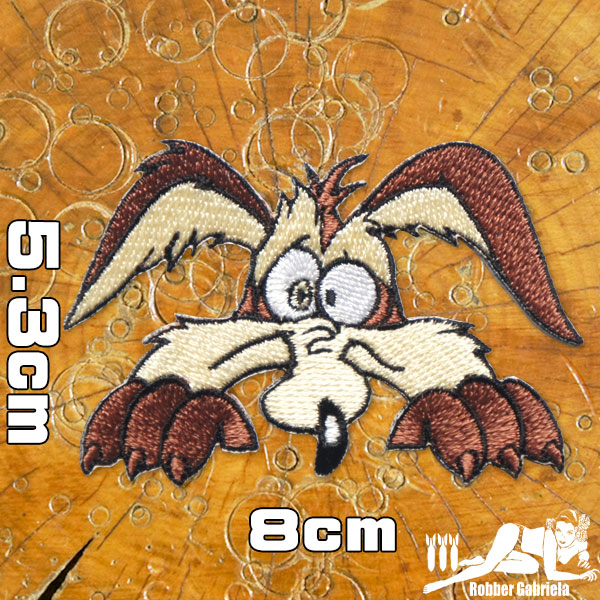 【楽天市場】刺繍アメカジワッペン【負け顔、コヨーテ】アメカジ アメリカ ロードランナー アップリケ パッチ アメコミ アメリカン雑貨 アイロン ...