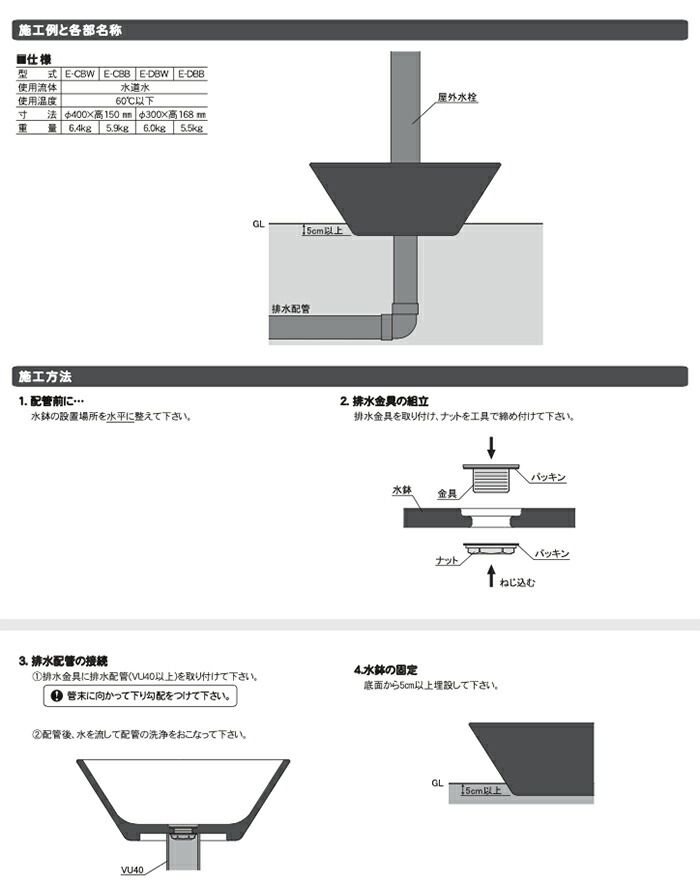 【楽天市場】水鉢 ガーデンポット【オンリーワンクラブ】 ガーデンパン 陶器 水受け シンプル モダン おしゃれ 水廻り 庭まわり 千段ホワイト[品番:TK3-E-DBW] 艶消しブラック ...