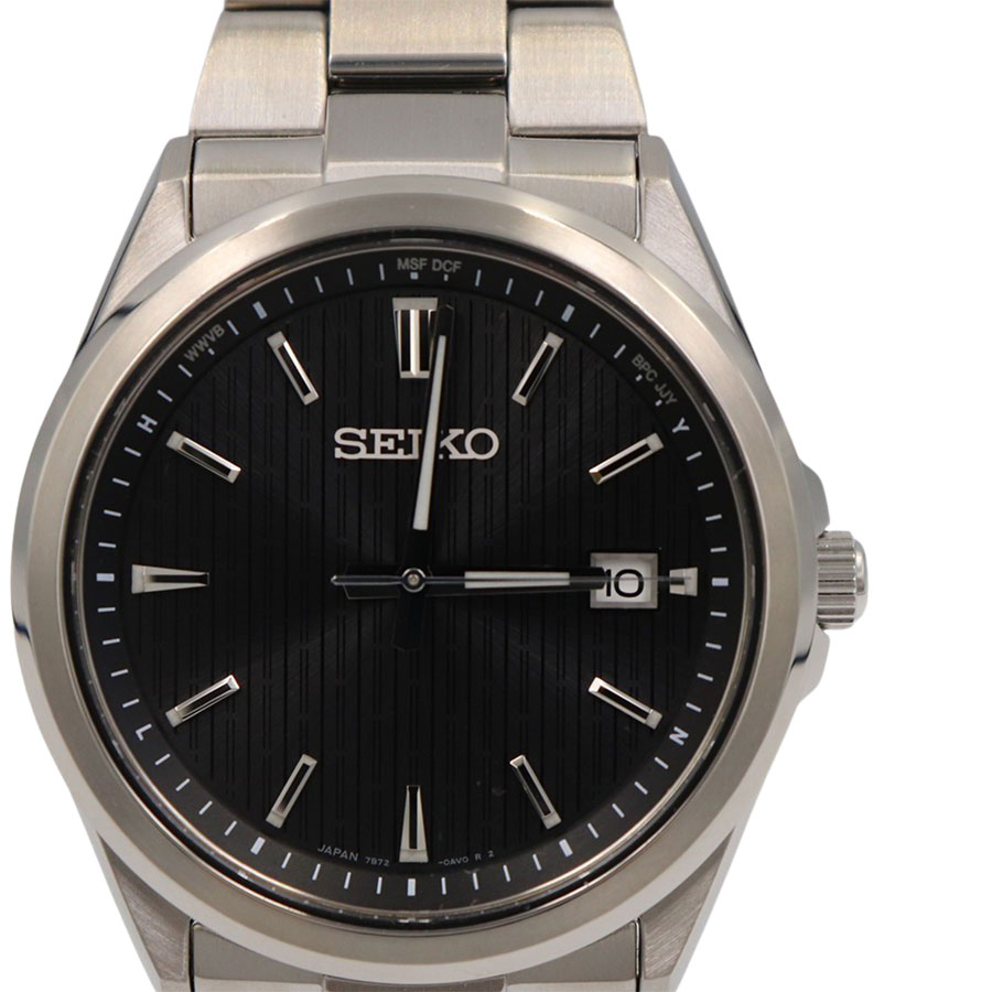 【楽天市場】【SEIKO】セイコー セイコーセレクション Sシリーズ SBTM351 ブラック文字盤 ステンレススチール ソーラー電波 ...