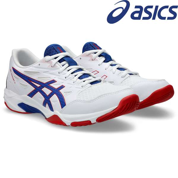 【楽天市場】 ＜アシックス＞ ASICS GEL-ROCKET 11 1073A065 (105：WHITE/ASICS BLUE ...