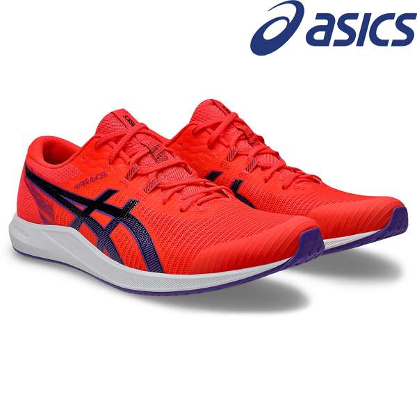 【楽天市場】 ＜アシックス＞ ASICS HYPER RACER 1093A233 (600：FLASH RED/BLACK) メンズ 陸上 ...