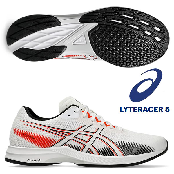 【楽天市場】即納可★ 【asics】アシックス ランニングシューズ ライトレーサー 5 LYTERACER 5 1011B903 101：ガ ...