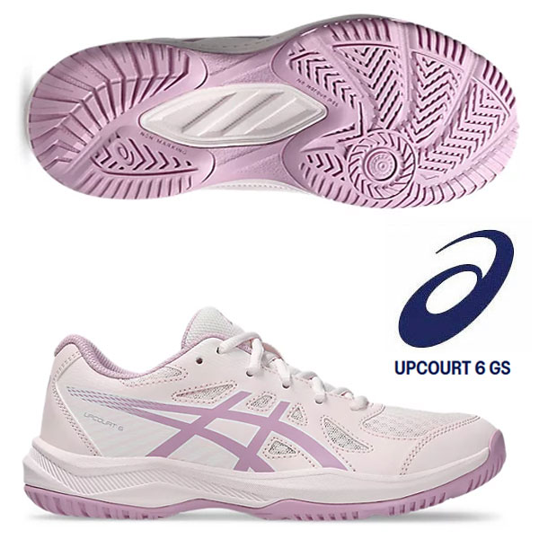 【楽天市場】即納可★ 【asics】アシックス UPCOURT 6 GS キッズ バレーボール シューズ 1074A045 701：ガイナバザール
