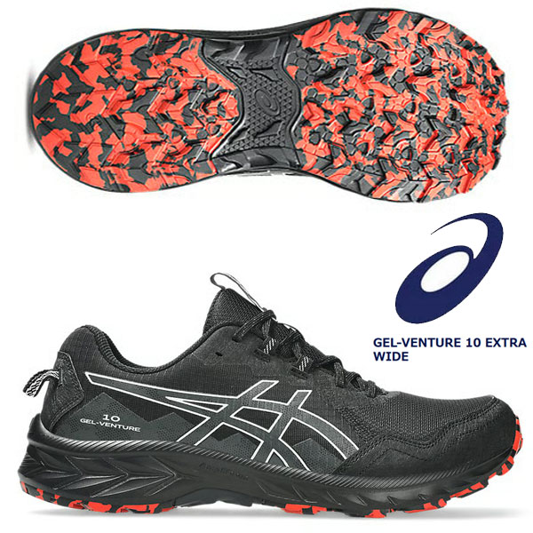 【楽天市場】即納可★【ASICS】アシックス GEL-VENTURE 10 EXTRA WIDE メンズ トレイルランニング シューズ ...