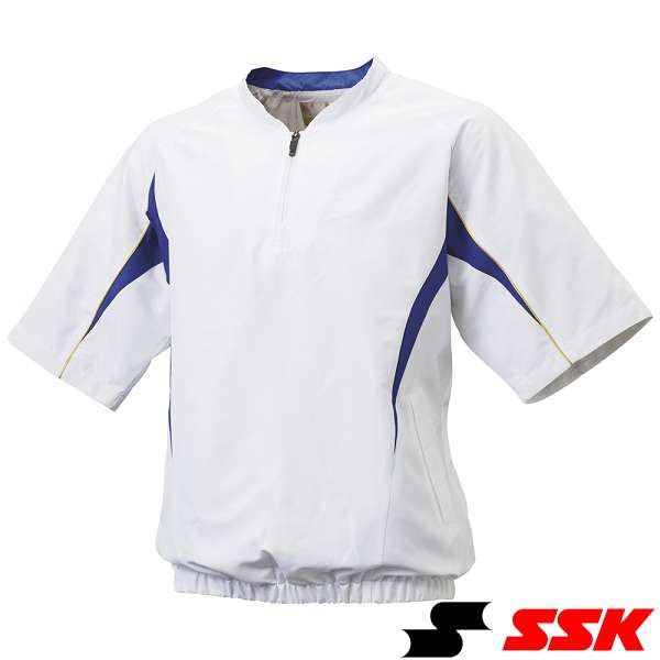 【楽天市場】 ＜エスエスケイ＞ SSK ハーフZIP半袖裏メッシュプレジャン BWP2411H (1063)：ガイナバザール