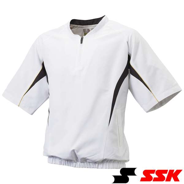 【楽天市場】 ＜エスエスケイ＞ SSK ハーフZIP半袖裏メッシュプレジャン BWP2411H (1090)：ガイナバザール
