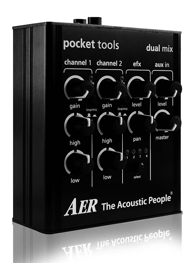 【楽天市場】AER DUAL MIX 2 アコースティック プリアンプDI：楽器de元気