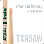 【楽天市場】Pro-Mark スティック TXR5AW Raw Hickory Wood Tip〈プロマーク〉：楽器de元気