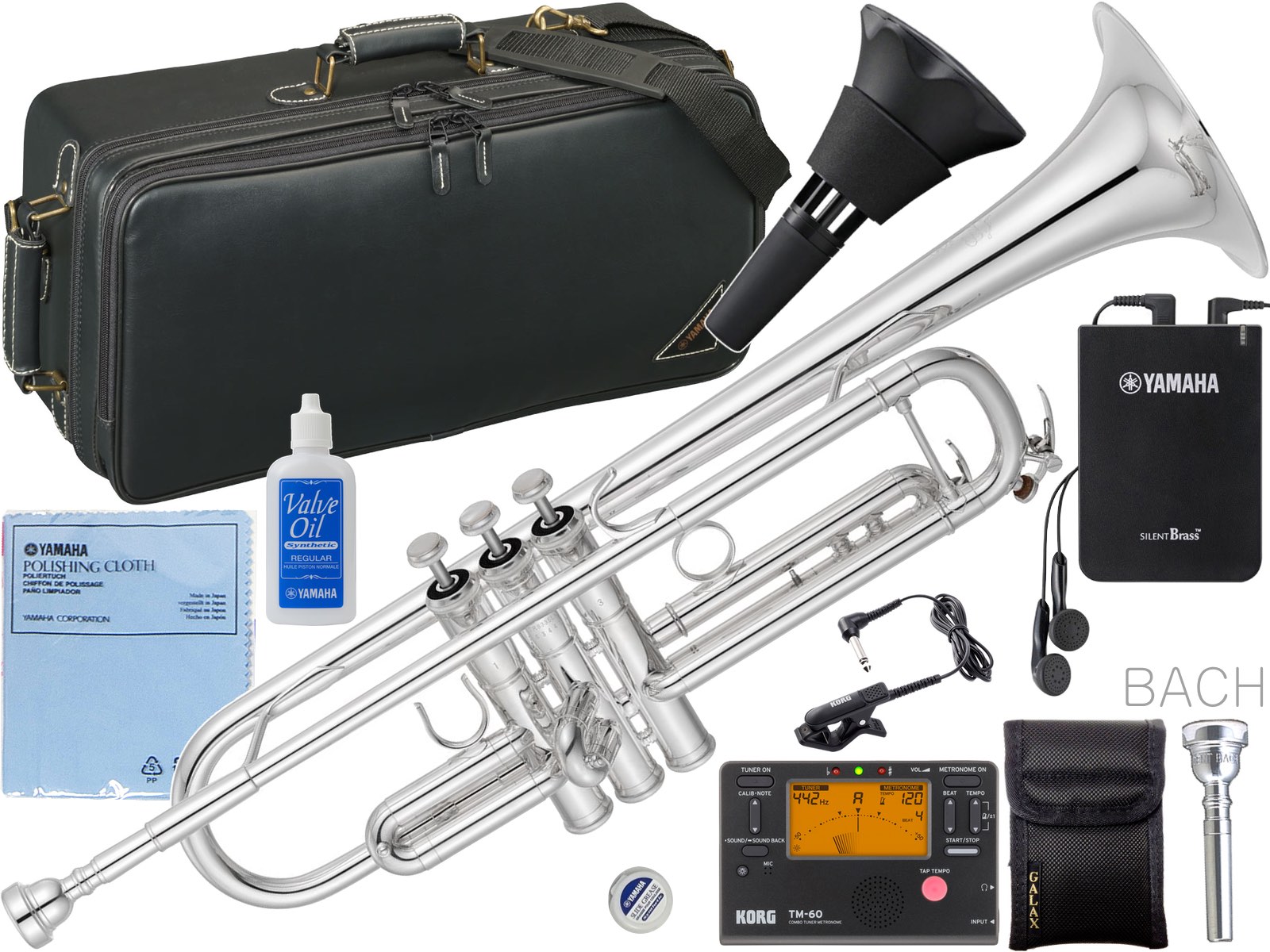 【楽天市場】YAMAHA ヤマハ YTR-8335LAS トランペット 銀メッキ イエローブラス カスタム B♭ Trumpets custom ウェインバージェロン 開発協力 セット A ...