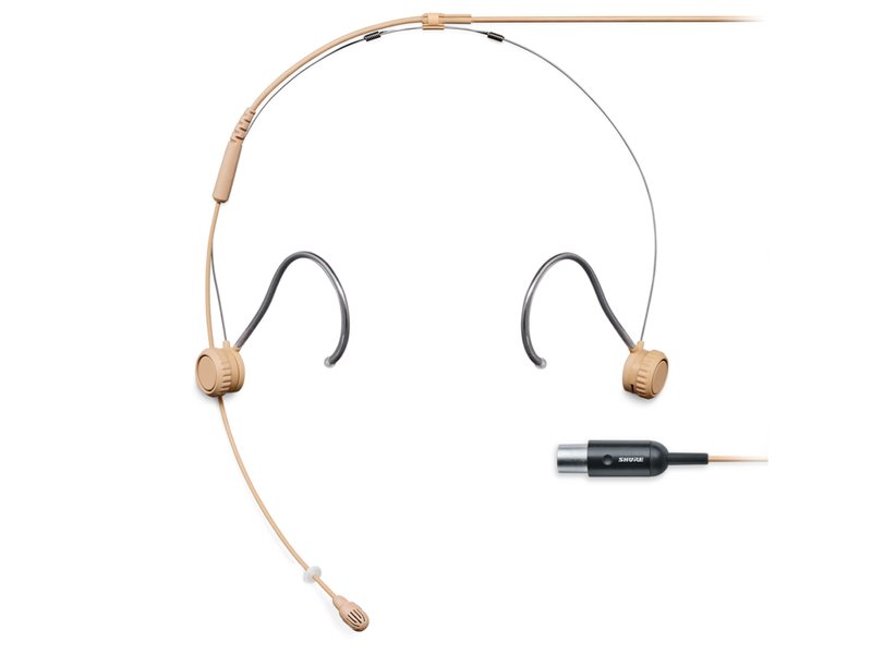 【楽天市場】SHURE シュア TH53T/O-MTQG 無指向 ヘッドセットマイク タン TA4F端子【2月20日時点、僅少数在庫あり ...