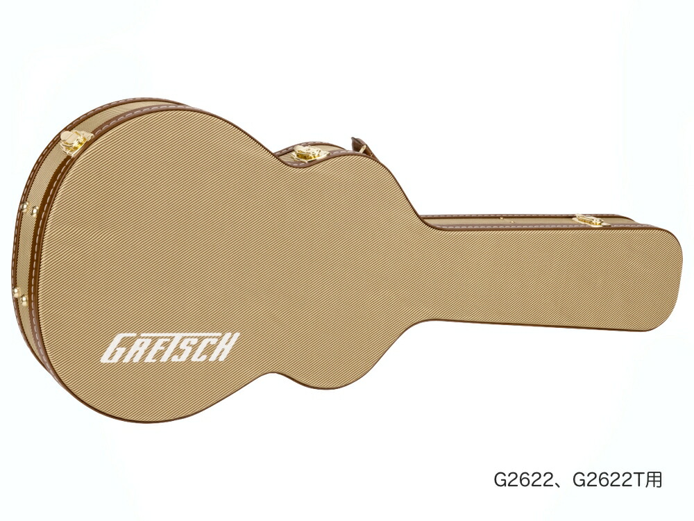 【楽天市場】GRETSCH グレッチ G2420T Tweed Case エレキギター ハードケース ツイード G2420 G2420T ...