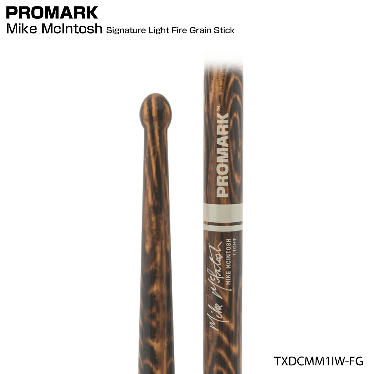 【楽天市場】pro-mark プロマーク TXDCMM1IW-FG 1ペア Mike McIntosh Signature Light ...