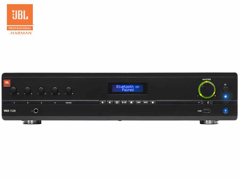 【楽天市場】JBL ジェイビーエル VMA 1120 モノラル パワーアンプ 1ch 120W ハイ/ロー兼用 Bluetooth受信機内蔵 ...