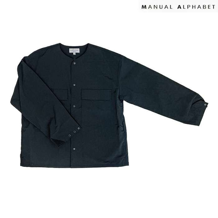 【楽天市場】MANUAL ALPHABET マニュアルアルファベット【SALE】NYLON RIP STOP SHT CARDIGAN リップストップ カーディガン MA-J-367 ...