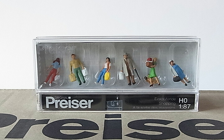 【楽天市場】Preiser/プライザー 10121 HO 1/87 ショッピング：木のおもちゃがりとん