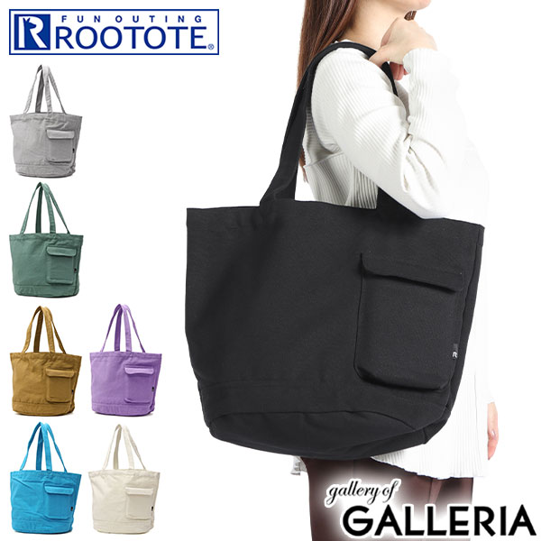 【楽天市場】【土日限定 最大42倍】 ルートート トートバッグ レディース 大きめ 大きい A4 ROOTOTE 軽量 軽い 通勤 ブランド 綿 コットン かわいい 旅行 横 横型 大きい ...