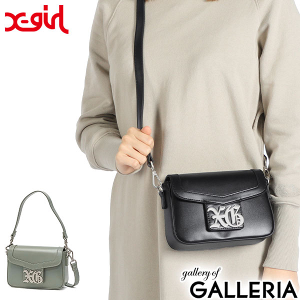 【楽天市場】【最大41倍 9日2時迄】 ノベルティ付 エックスガール ハンドバッグ レディース ブランド X-girl ショルダーバッグ ...