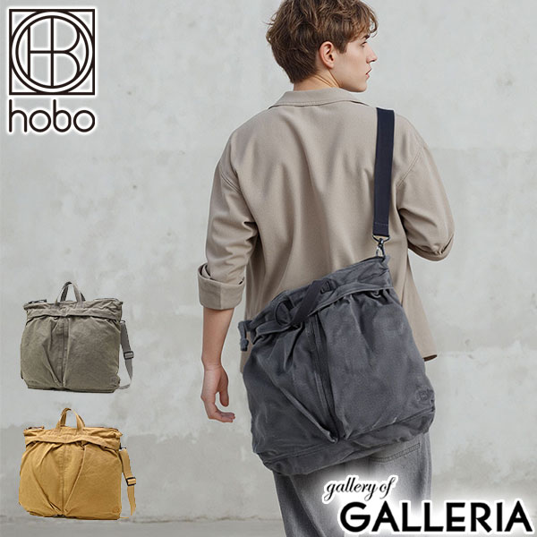 【楽天市場】【土日限定 最大51倍】 ホーボー ヘルメットバッグ メンズ レディース 帆布 hobo ショルダー バッグ キャンバス 大きめ ...