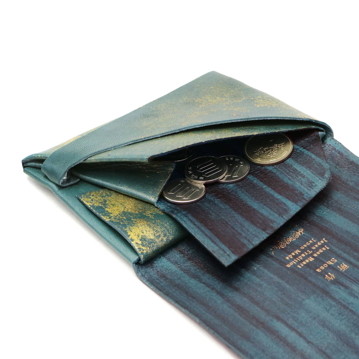 【楽天市場】所作 財布 SHOSA ショサ 二つ折り財布 二つ折り 本革 雲母 きらら ショートウォレット 1.0 SHORT WALLET ...