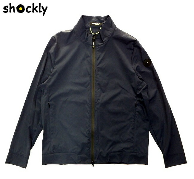 【楽天市場】shockly(ショックリー)速乾スーパーストレッチジップアップブルゾン/ネイビー：GALSON gallery