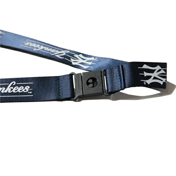 【楽天市場】New York YANKEES LANYARD NECK PIECE navy ニューヨークヤンキース ネックピース ネック ...