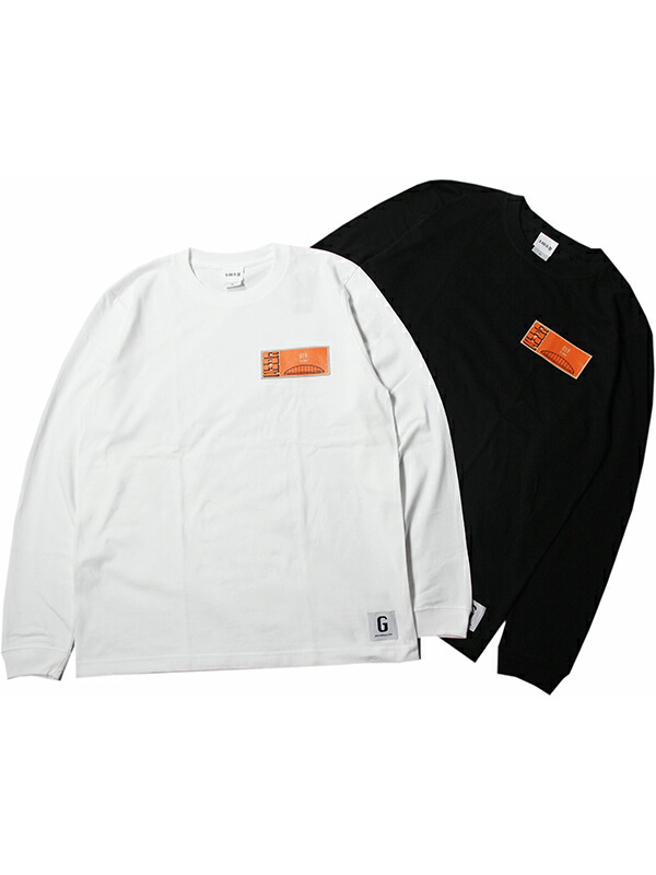 【楽天市場】game clothing ORIGINAL "BOX LOGO" LONG SLEEVE TEE black/white ゲーム ...