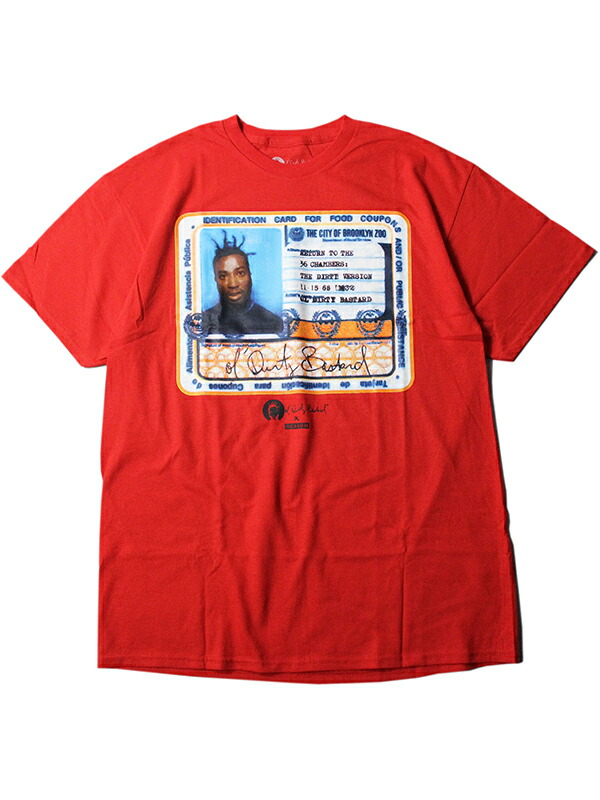【楽天市場】【インポート】Ol' Dirty Bastard ODB LICENSE TEE red official オフィシャル ...