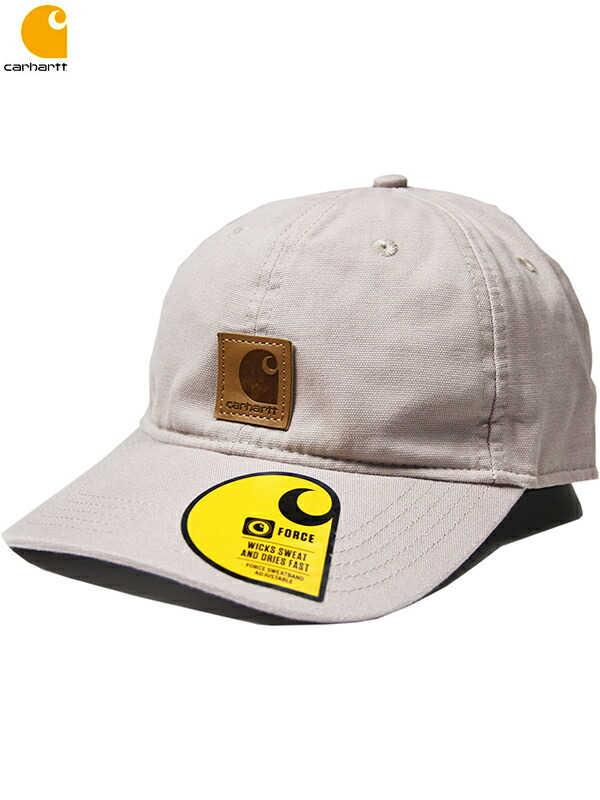 【楽天市場】【USモデル】 Carhartt CANVAS ADJUSTABLE CAP mink beige カーハート コットン ...