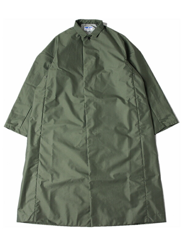 【楽天市場】POWDERHORN MOUNTAINEERING P.H.M. LONG COAT olive ロングコート レインコート ...