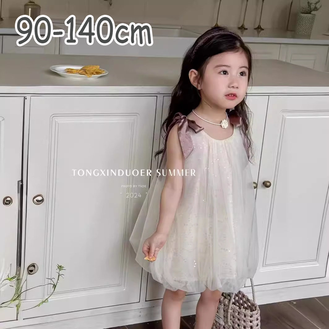 【楽天市場】【時間限定10%OFF＆Point2倍】ワンピース 子供 子供服 女の子 キッズ スカート ノースリーブワンピース キラキラ ベージュ レース プリンセス フリル 子ども 女の子 ...