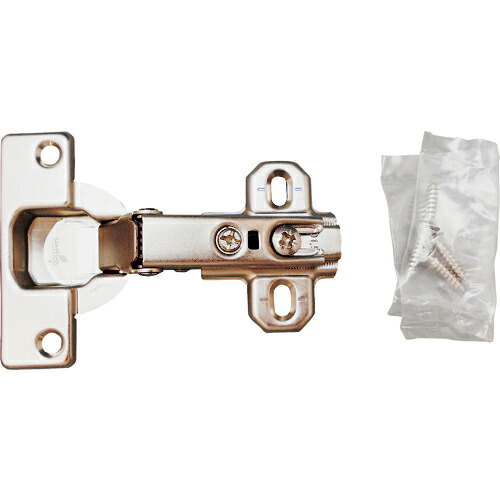 【楽天市場】[蝶番]和気産業（株） WAKI スライド丁番 NS‐3511 35mm 全かぶせ キャッチ付き NS-3511 1個：ものづくりのがんばり屋