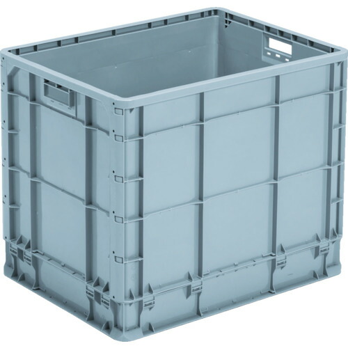 【楽天市場】[ボックス型コンテナ]【送料無料】三甲（株） サンコー TP規格大型コンテナー 21340101 クミコンTP466LJグレー ...