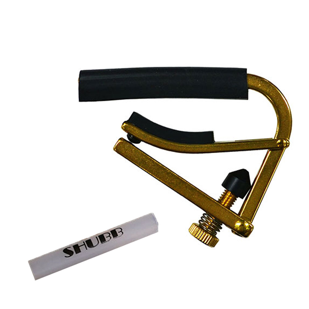 【楽天市場】交換クリアスリーブ付 SHUBB カポタスト アコギ用 C1b + R-1/C：G＆G onlineshop