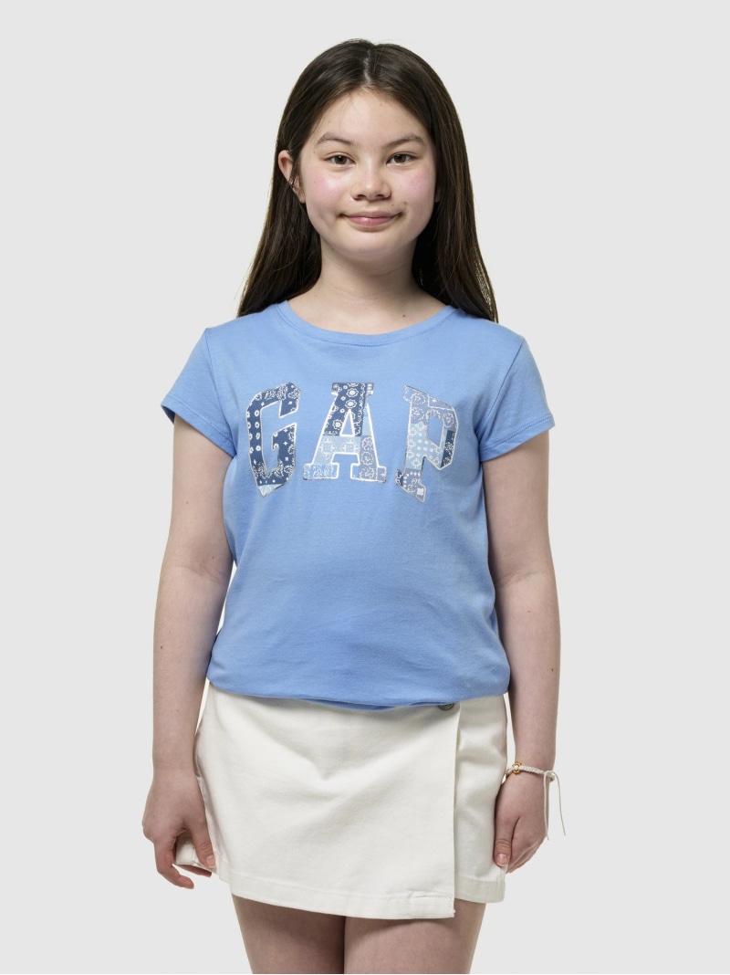 【楽天市場】(K)グラフィックTシャツ (キッズ) GAP ギャップ トップス カットソー・Tシャツ ホワイト ブルー[Rakuten Fashion]：GAP／ギャップ