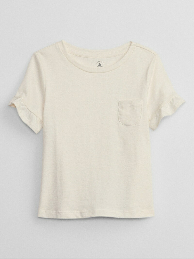 【楽天市場】【SALE／72%OFF】(K)babyGap ラッフルフリル ポケットTシャツ GAP ギャップ トップス カットソー・Tシャツ ...