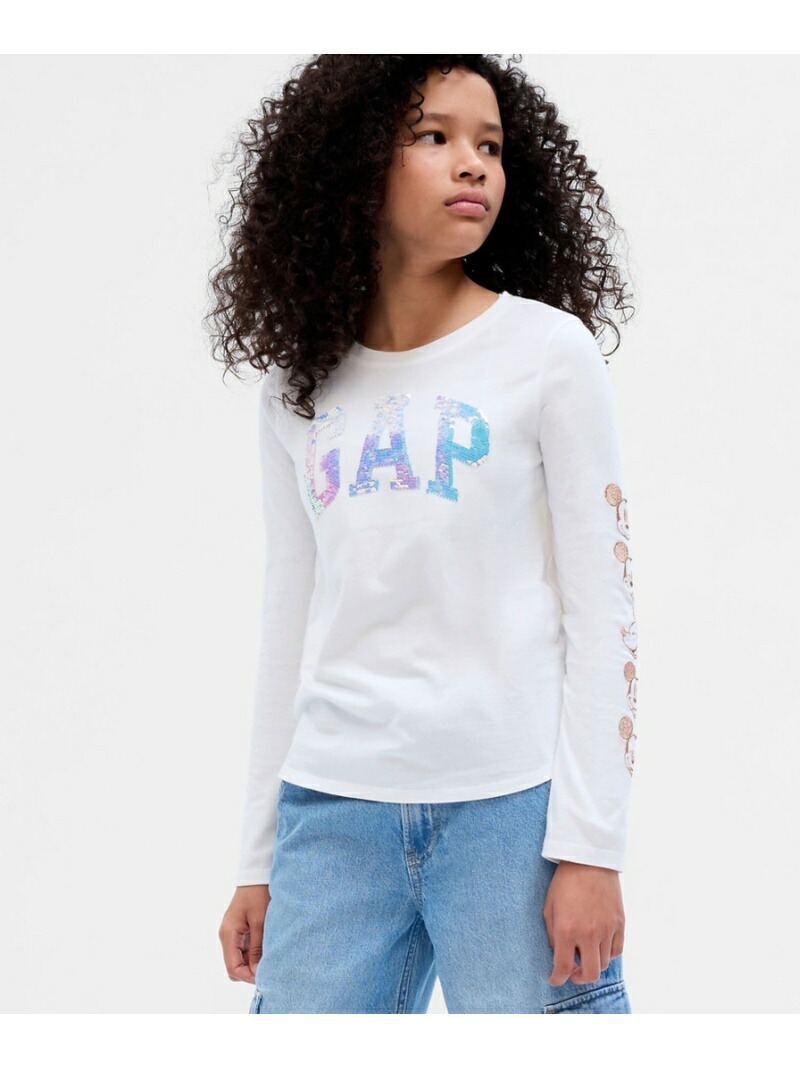 【楽天市場】【SALE／51%OFF】(K)GapKids ディズニー フリッピー 変身スパンコール グラフィックTシャツ GAP ギャップ トップス カットソー・Tシャツ ピンク ホワイト ...