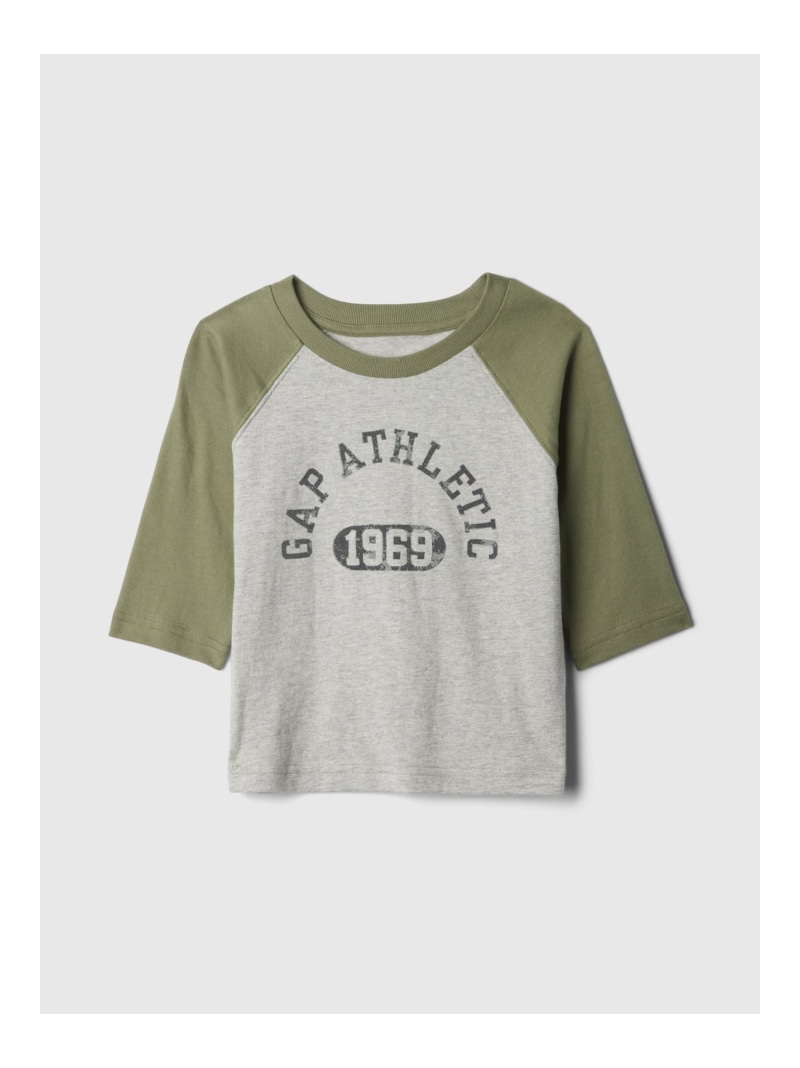 【楽天市場】【SALE／57%OFF】(K)babyGap GAP ATHLETICロゴ ラグランTシャツ GAP ギャップ トップス カットソー・Tシャツ グレー ホワイト ブラック【RBA ...