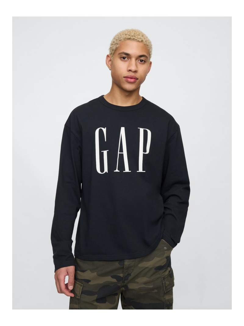 【楽天市場】【SALE／83%OFF】(U)GAPロゴTシャツ GAP ギャップ トップス カットソー・Tシャツ ネイビー ブラック ホワイト【RBA_E】[Rakuten Fashion ...