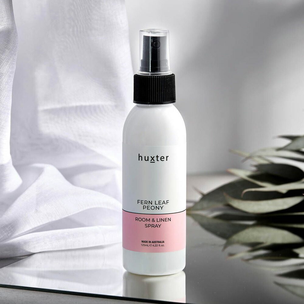 【楽天市場】【スーパーセール！！半額！！】huxter（ハクスター）ルーム＆リネンスプレー ファーンリーフピオニー 125mL：IT’S MY ...