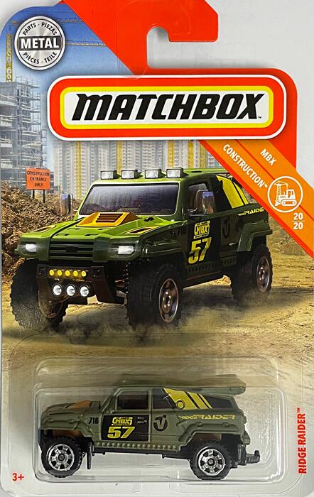 【楽天市場】MATCHBOX METAL RIDGE RAIDER ミニカー マッチボックス：ぶろんこらんち