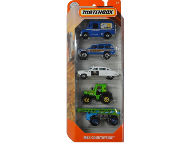 【楽天市場】MATCHBOX MBX COUNTRYSIDE 5pack マッチボックス ミニカー 5パック：ぶろんこらんち