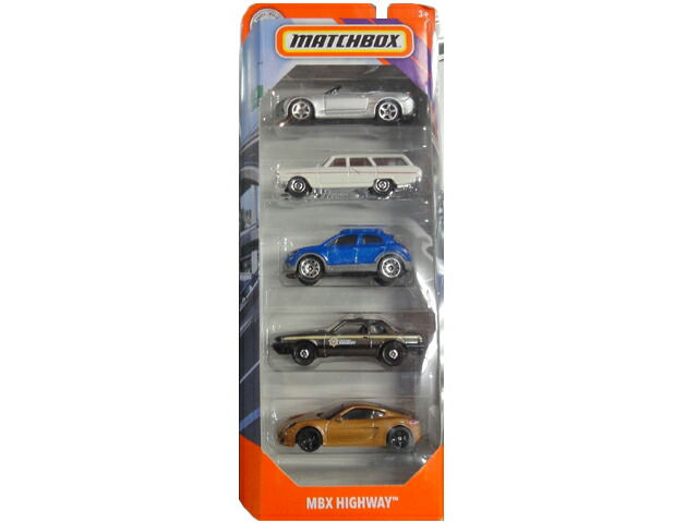 【楽天市場】MATCHBOX MBX HIGHWAY 5-PACK マッチボックス ミニカー 5パック：BroncoRanch