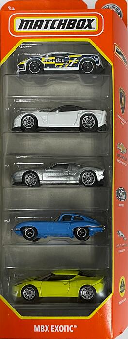 【楽天市場】MATCHBOX MBX EXOTIC 5pack マッチボックス ミニカー 5パック：BroncoRanch