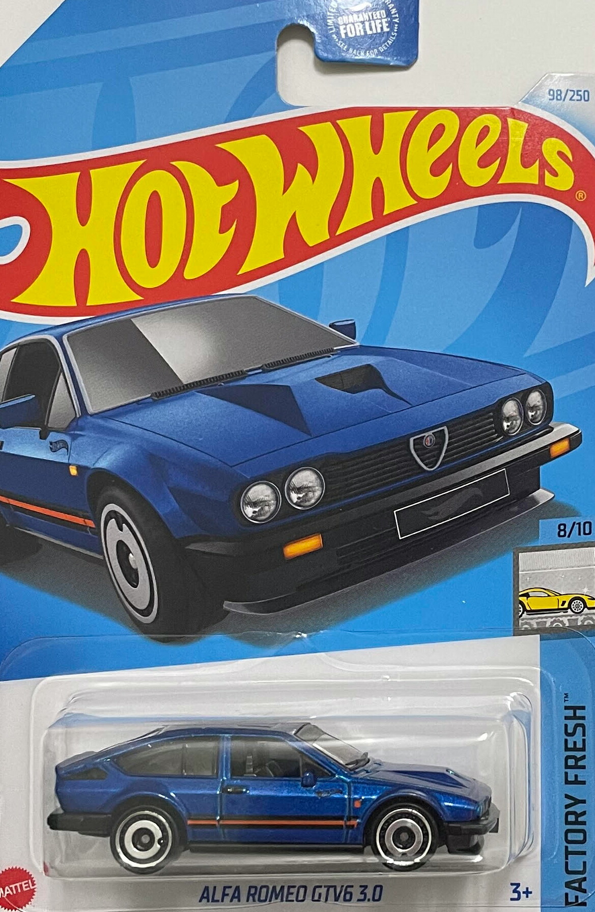 【楽天市場】HotWHeeLs FACTORY FRESH ALFA ROMEO GTV6 3.0 ホットウィールズ ミニカー：ぶろんこらんち