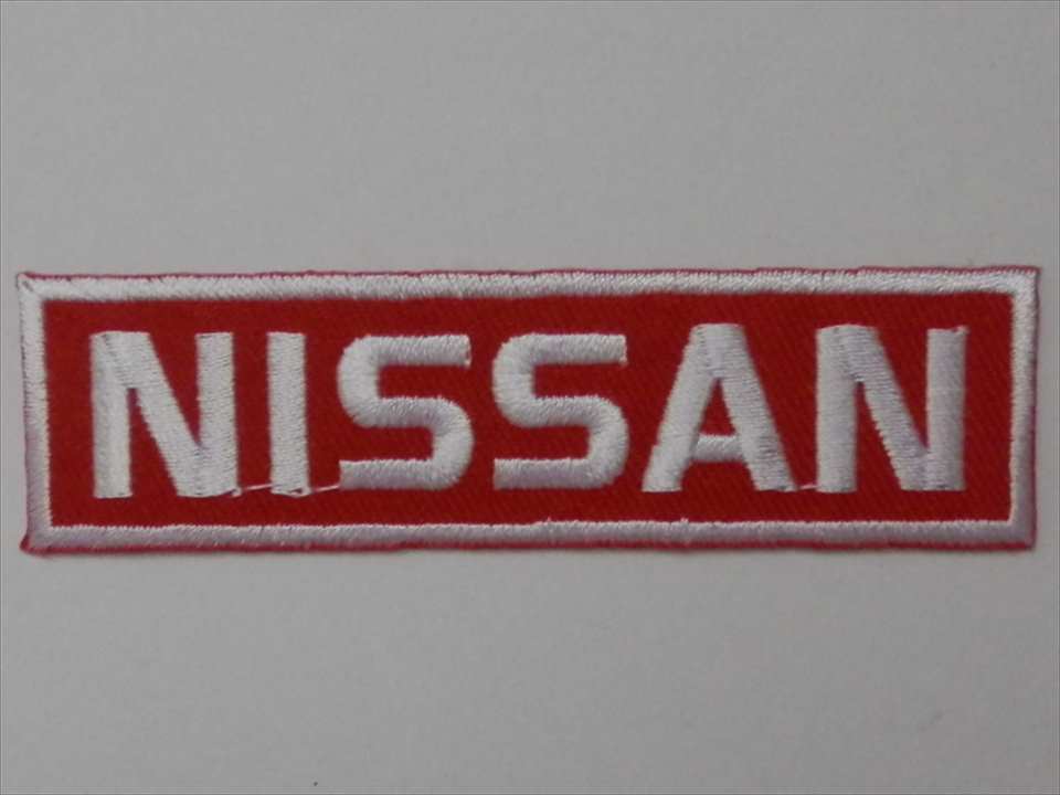 【楽天市場】NISSAN エンブレムワッペン アカ/シロ（222105）：バイク屋 ガレージWARWICK
