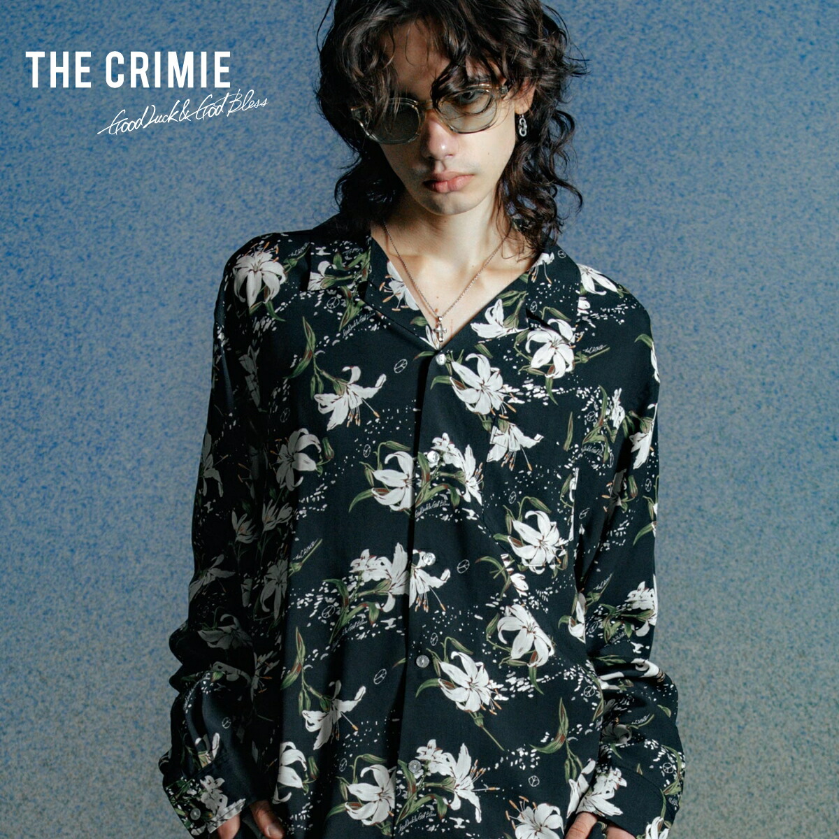 【楽天市場】【公式】 THE CRIMIE クライミー BONE BLOOM ALOHA LONG SLEEVE SHIRT BONE ...