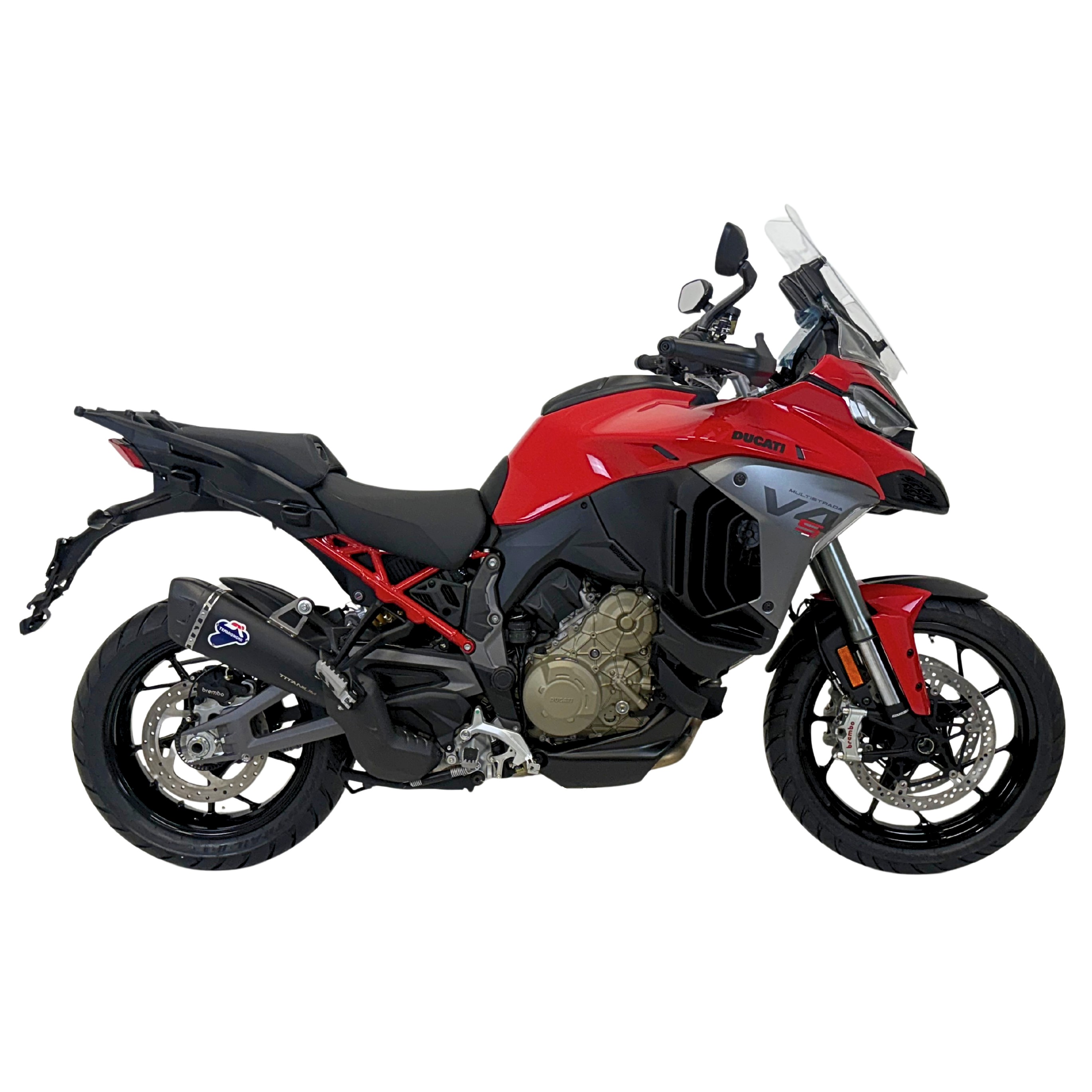 【楽天市場】TERMIGNONI テルミニョーニ D23308040 MULTISTRADA V4 2025 スリップオンサイレンサー EURO規制対応 チタニウムサイレンサー：GARUDA ...