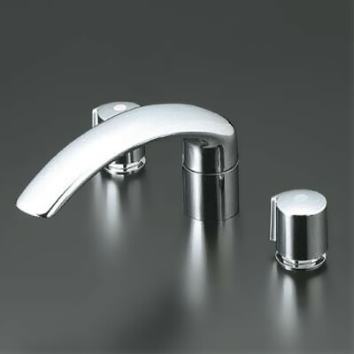 【楽天市場】KVK水栓金具 KM70/KM70CU 埋込2ハンドル 2ハンドル混合栓 ユニオン接続 ナット接続：給湯器とガスコンロのお店