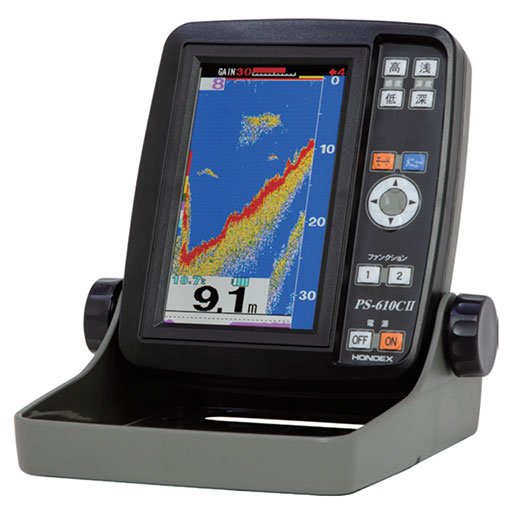 【楽天市場】ポータブル魚探 5型ワイド PS-610C ll 本多電子：工事資材通販 ガテンショップ