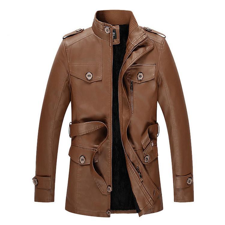 【楽天市場】メンズ革ジャン 秋冬 レザージャケット ライダースジャケット バイクウェア シングル 防寒防風 お兄系：GBB楽天市場店